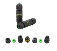 China EW-M16 IP68 Waterproof Cable Connector Male Push Pull / Screw Fixed For Automotive for sale