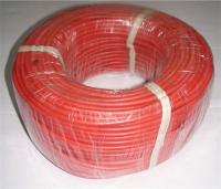 China 4 AWG Silicone Rubber Cable 600V 5000 Strands 0.08mm Tinned Copper Wire Red Black for sale