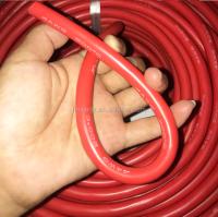 China 4 AWG Silicone Rubber Cable 600V 5000 Strands 0.08mm Tinned Copper Wire Red Black for sale
