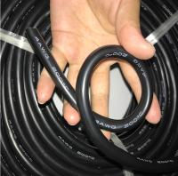 China 4 AWG Silicone Rubber Cable 600V 5000 Strands 0.08mm Tinned Copper Wire Red Black for sale