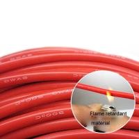 China Super Flexible Silicone Wire 2AWG-16AWG 600V Tinned Copper Conductor 200C for sale
