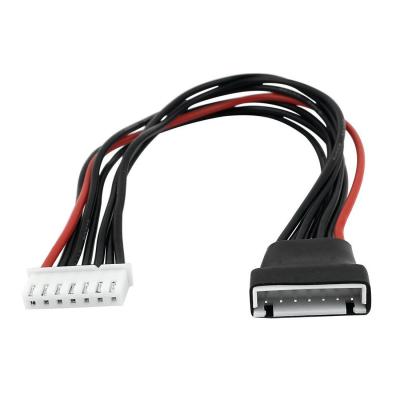 China 6S LiPo Battery RC Charging Cable Male EH Connector Balance 30cm 22AWG for sale