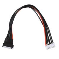 China 6S LiPo Battery RC Charging Cable Male EH Connector Balance 30cm 22AWG for sale