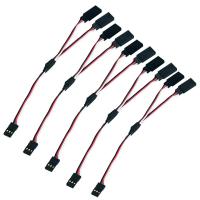 China JR Futaba Y Lead RC Servo Extension Cable 1 Male to 2 Female 22AWG 30cm for sale