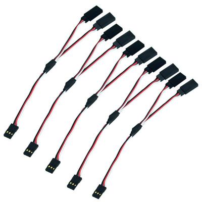 China JR Futaba Y Lead RC Servo Extension Cable 1 Male to 2 Female 22AWG 30cm for sale