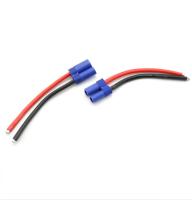 China Male Female EC3 Plug Battery Connector Wire 14AWG 10cm Cable for RC Drone for sale