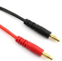China 14AWG 30cm RC Charger Lead 4mm Banana Male to EC3 Male Connector Adapter for sale