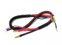 China 2S High Current Charge Cable w/4mm & 5mm Solid Bullet Connector 10/12/14awg 610mm for sale