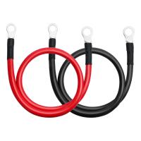 China 95mm2 120mm2 Tinned Copper Battery Cable with Lugs for Inverter Traction Storage System for sale