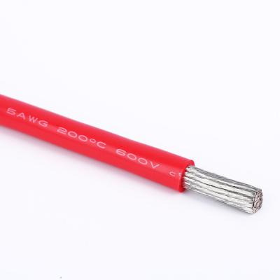 China Tinned Copper Flexible Silicone Cable 1AWG 2AWG 4AWG  6AWG 8AWG 10AWG for sale