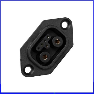 China 2+5 Pin 220V 45A EV Lithium Battery Connector for Electric Scooter Charger for sale