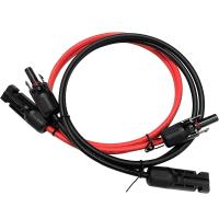 China DC 10AWG PV Photovoltaic Solar Cable With Waterproof Connectors for sale
