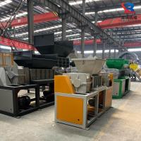 China Good Price Large Garbage Furniture Two Shaft Waste Crusher Machine Car Scrap Metal Recycling Shredder Machine One Year Warranty for sale