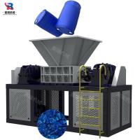 China Double Shaft Shredder for PP PE PET Plastic Film Pipe Drum Recycling for sale