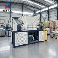 China Plastic Scrap Double Shaft Shredder Machine with Large Capacity for sale