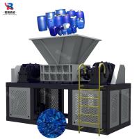 China Plastic Scrap Double Shaft Shredder Machine with Large Capacity for sale