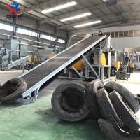 China Professional Manufacturing Waste Tire Processing Equipment Wire Tire Shredder Quotation Big Car Tire Rubber Crusher for sale