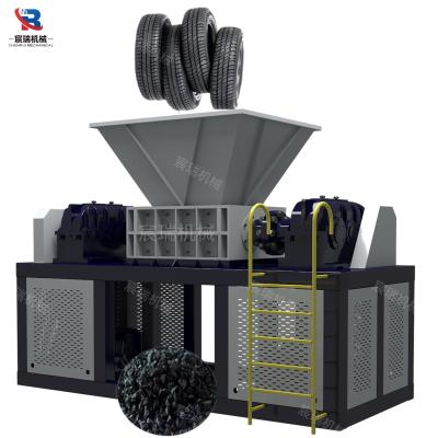 China Full Automatic Waste Tire Shredders Tyre Shredder Machine Tire Recycling Machine Price in China for sale