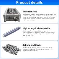 China Full Automatic Waste Tire Shredders Tyre Shredder Machine Tire Recycling Machine Price in China for sale