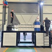 China 2026 Heavy Duty Double Shaft Tire Shredder Machine for Waste Tire Rubber Recycling for sale
