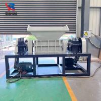 China Double Shaft Shredder for Wood Pallet Timber Log Wood Waste Recycling for sale