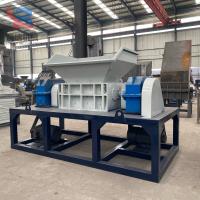 China Heavy Duty Double Shaft Wood Shredder for Wood Pallet Recycling for sale