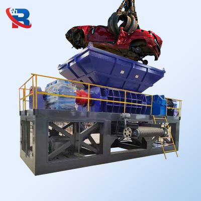 China CR 1800 Type Scrap Car Shredder Large Auto Shell Shredder Price Recycling Scrap Metal Shredder Made in China for sale