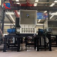China Bulky Household Waste Shredder Used Clothing and Woven Bag Shredder Industrial Solid Waste Crusher Nylon Fabric Strip Pulverizer for sale