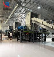 China Bulky Household Waste Shredder Used Clothing and Woven Bag Shredder Industrial Solid Waste Crusher Nylon Fabric Strip Pulverizer for sale