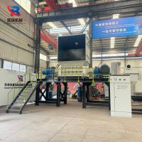 China Bulky Household Waste Shredder Used Clothing and Woven Bag Shredder Industrial Solid Waste Crusher Nylon Fabric Strip Pulverizer for sale