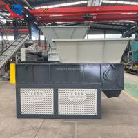 China 1000-2000kg/H Single-Shaft Shredder Recycling Scrap Metal Briquettes, Aluminum Foil Copper Foil Plastic Pipes and Woven Bags for sale