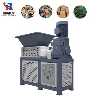 China Compact Dual-Shaft Shredder  Small Mini Shredder  Hourly Capacity 300/500Kg  in Stock for sale