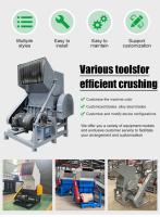China Chinese Manufacturer of Multi-Purpose Plastic Shredders for Shredding Plastics of Various Materials for sale