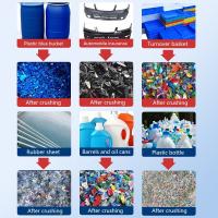 China Waste Plastic Crusher Machine Industrial Plastic Recycling Shredder Machine for Sale for sale