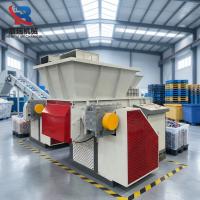 China High Capacity Single Shaft Shredder Machine for Plastic Pallets Crate Recycling for sale