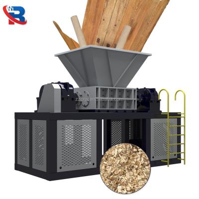China Wooden Pallet Dual-Shaft Shredder, Nail-Containing Wood Shredder, Used Furniture Shredder Manufacturer for sale