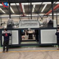 China Automatic Double Shaft Shredder for Wood Pallet Crushing Line for sale