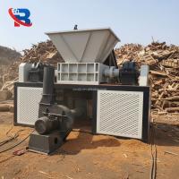 China High Torque Double Shaft Wood Shredder for Wood Waste Recycling for sale