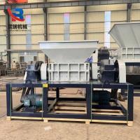 China Wood Crushing Double Shaft Shredder Machine with Durable Blade for sale