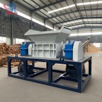China CE Certified Double Shaft Shredder for Wood Chip Making for sale