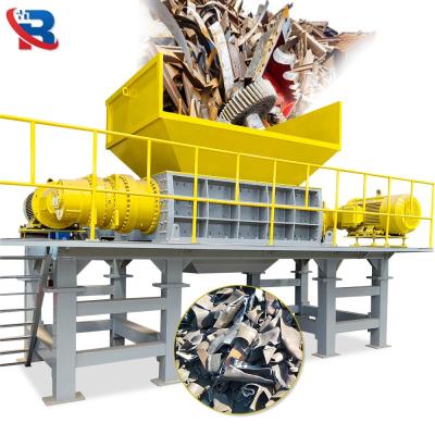 China Low Price Automatic Shredder Steel Waste Crusher Car Bicycle Crushing Scrap Iron Metal Crusher Machine for sale