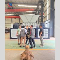 China Powerful Double Shaft Shredder for Metal Recycling Factory for sale