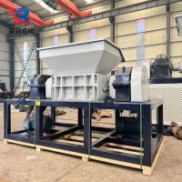 China Double Shaft Plastic Shredder for HDPE Pipe/PET Bottle/PP Film/Plastic Drum Crushing for sale
