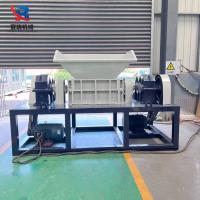 China Double Shaft Plastic Shredder for HDPE Pipe/PET Bottle/PP Film/Plastic Drum Crushing for sale