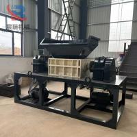 China Double Shaft Plastic Shredder for HDPE Pipe/PET Bottle/PP Film/Plastic Drum Crushing for sale