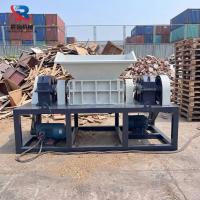 China Double Shaft Shredder for Wood Pallet, Furniture & Construction Waste for sale