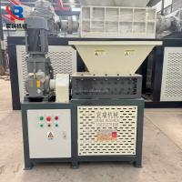 China 2026 Mini Double Shaft Shredder 500 Model | Plastic Wood Metal Scrap Recycling for sale