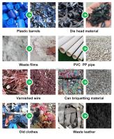 China Single-Shaft Shredder High-Efficiency Pulverization of Various Plastic, Wood, and Rubber Scrap Industrial-Grade Equipment for sale