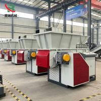 China 1000-2000kg/H Single-Shaft Shredder Recycling Scrap Metal Briquettes, Aluminum Foil Copper Foil Plastic Pipes and Woven Bags for sale