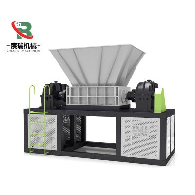 China Industrial Double Shaft Shredder Machine for Plastic Wood Metal Crushing for sale